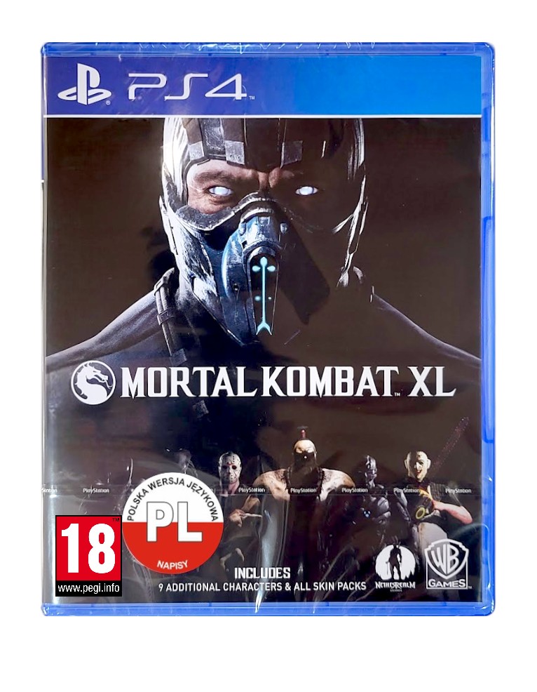 Gra PS4 Mortal Kombat XL - Sklep Perfect Blue - Gry Konsole Akcesoria