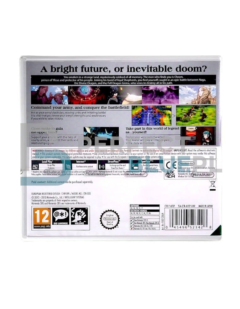 Gra Nintendo 3DS Fire Emblem Awakening - Sklep - Perfect Blue
