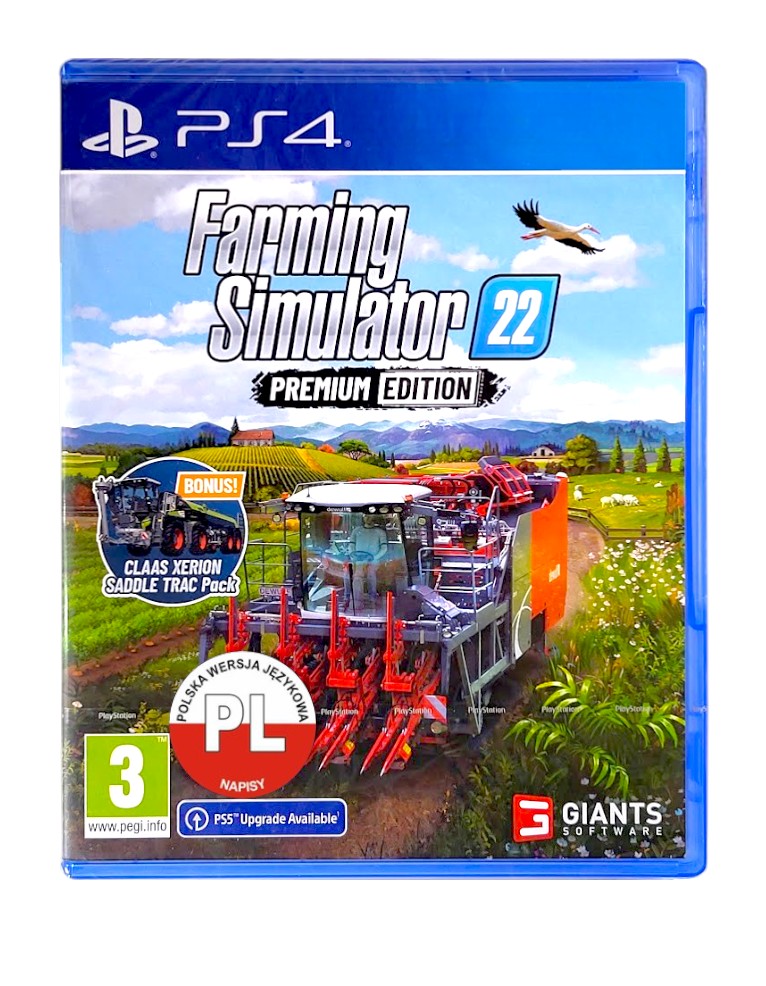 PS4 Farming Simulator 22 Premium Edition - PerfectBlue.pl | Najlepsza Cena