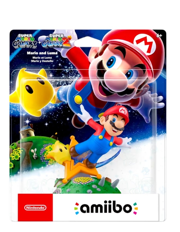 Amiibo / Super Mario Galaxy / Mario and Luma / Perfect Blue