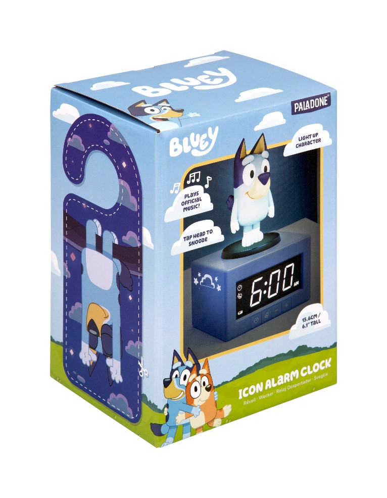 Budzik dziecięcy Bluey – Zegar Icon Alarm Clock | perfectblue.pl
