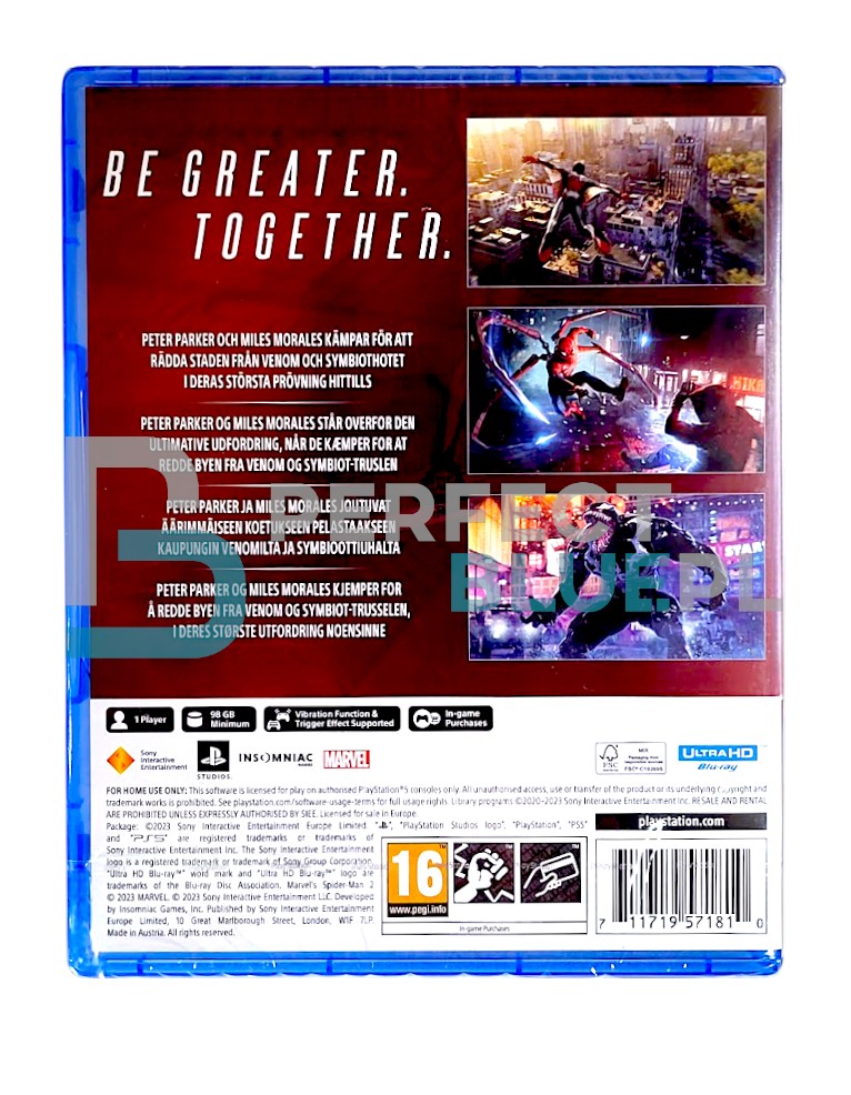 Gra PS5 Marvel's Spider-Man 2 – sklep perfectblue.pl