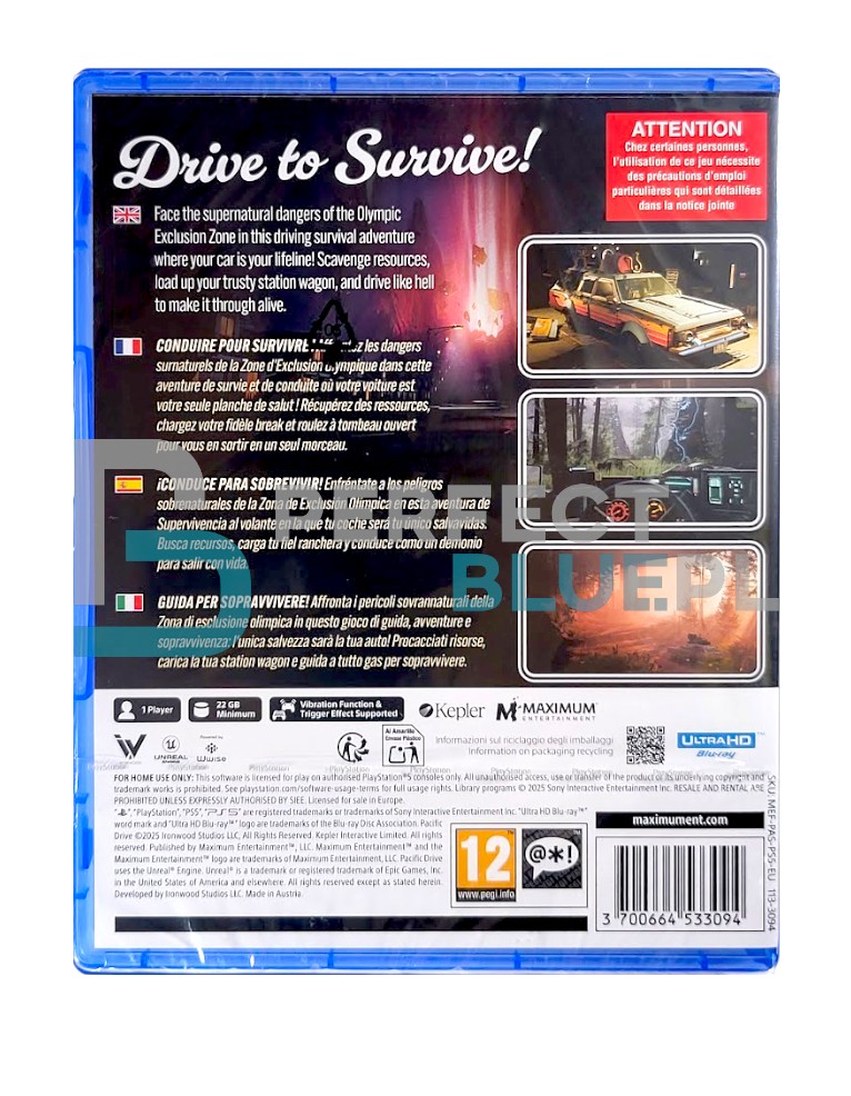 Gra Pacific Drive PS5 – najlepsza oferta w perfectblue.pl