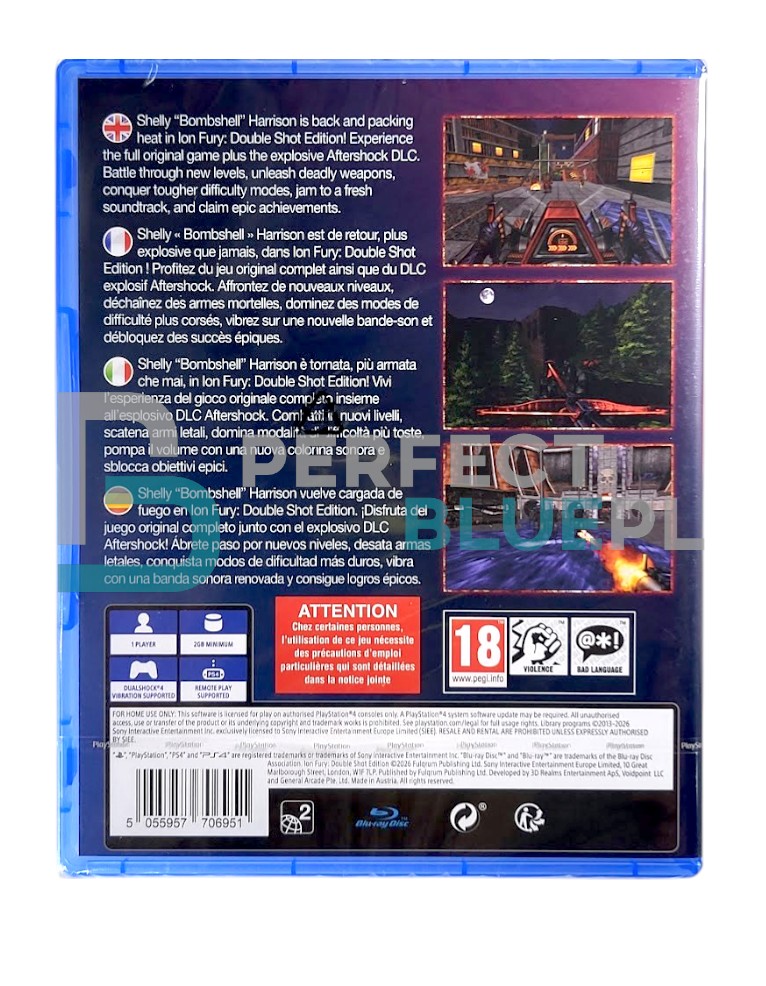 Gra PS4 Ion Fury: Double Shot Edition PerfectBlue.pl